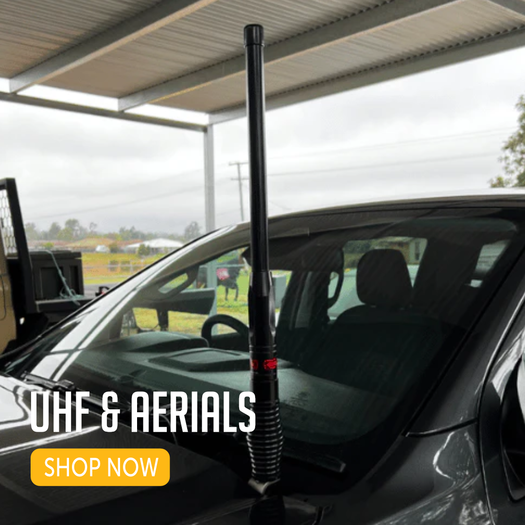 Top UHF Radios & Aerials for 4WD – Pirate Camp Co.