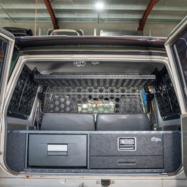 Rear Storage Shelf for Nissan GQ Patrol – Pirate Camp Co.