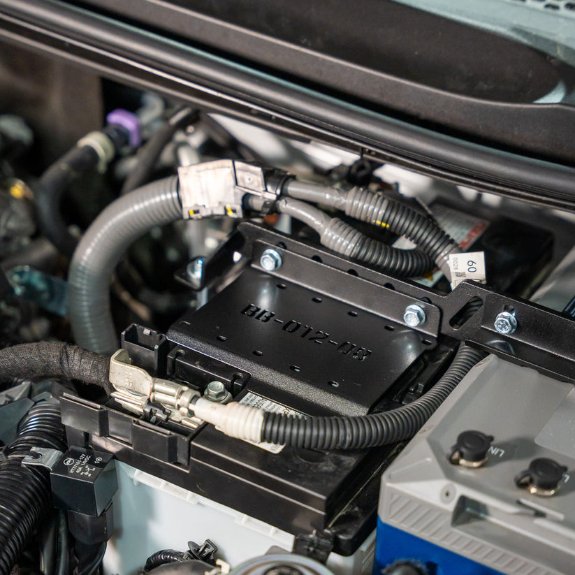 Under Bonnet Dual Battery Mount | Toyota Prado 250 – Pirate Camp Co.