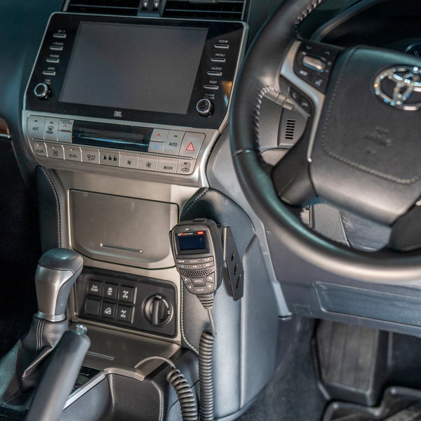 UHF Handpiece Mount For Toyota Prado 150 2017+ – Pirate Camp Co.