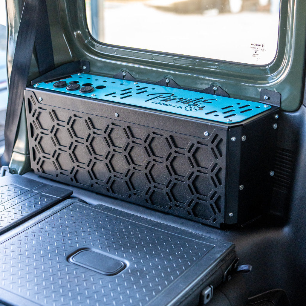 Cargo Bay Auxiliary Battery Mount With Power Panel For Jimny JB74 ...