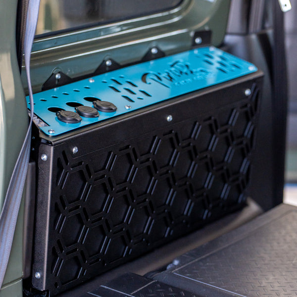 Cargo Bay Auxiliary Battery Mount With Power Panel For Jimny JB74 ...