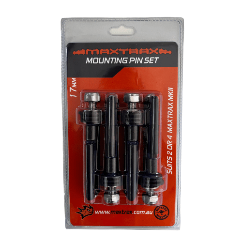 Maxtrax Mounting Pin Set- 17mm Thread – Pirate Camp Co.